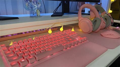 Pink Peripherals Have Taken Over My Setup And I Never Want To Go Back To Black Pc Gamer