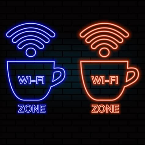 Premium Vector Signal Sign Neon Icon Simple Thin Line Outline Vector Of Web Icons For Ui And