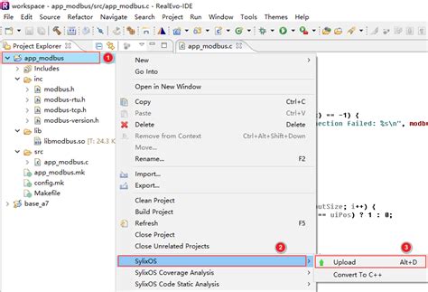 sylixos modbus 开发