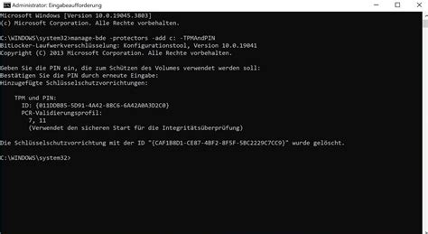 Bitlocker Pin Einrichten Anleitungen Des Gitz