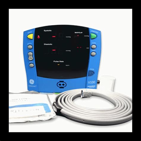 Ge Dinamap Carescape V100 With Nibp Vital Signs Monitor Units