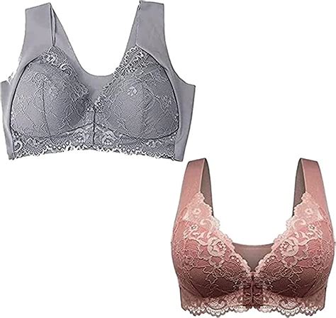 Goldies Bra For Seniors 5d Shaping Front Close Comfy Bras For Women Ultimate Lift Stretch Soft