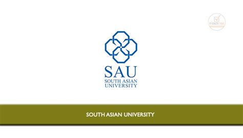 South Asian University Sau Has Announced The Last Date For