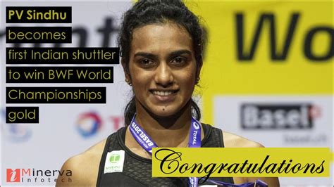 Kushal Ghosh On Linkedin Pvsindhu Badminton Shuttler Worldchampion
