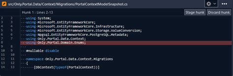 after migrating 2 2 6 to 6 0 0 ef core migrations snapshot problems
