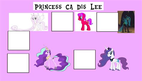 Princess Ca Dis Lee Cast Meme By Jadacartoon123 On Deviantart