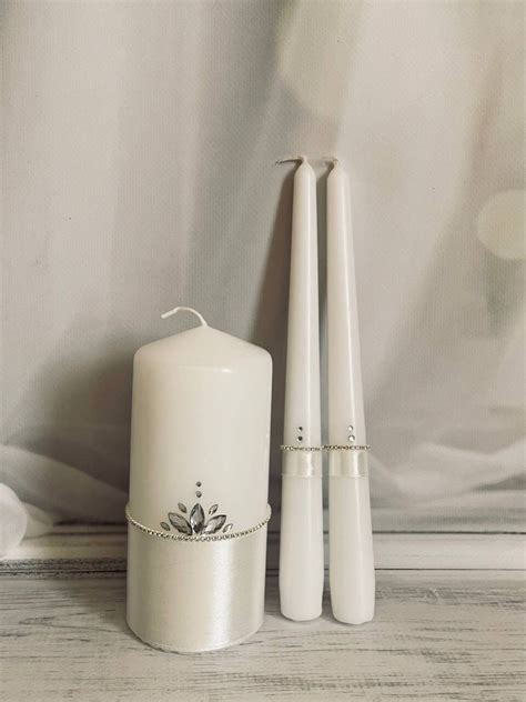 Unity Candle Set for Wedding Wedding Décor Wedding Etsy