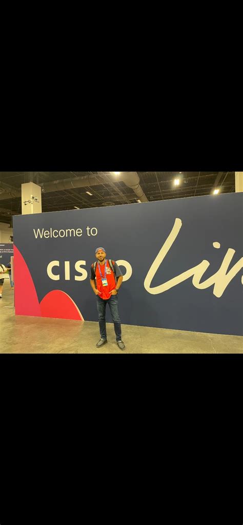 Ahmed Naseem On Linkedin Ciscolive