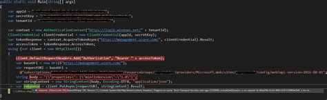 C Azure Web App Howto Update Mintlsversion Using The Fluent Api