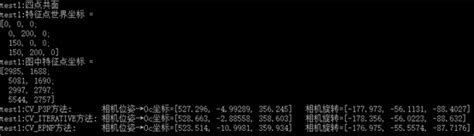 相机位姿估计1 1：opencv Solvepnp二次封装与性能测试 V·shawn 博客园