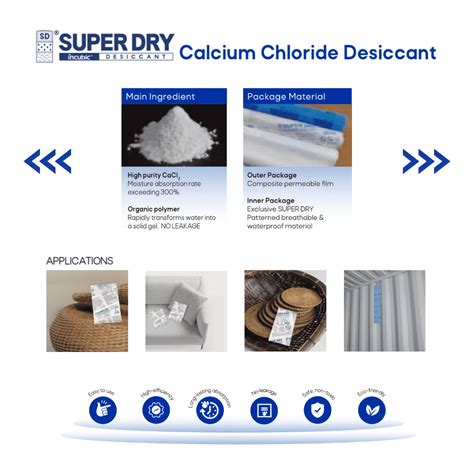 Introducing Calcium Chloride Desiccant Super Dry