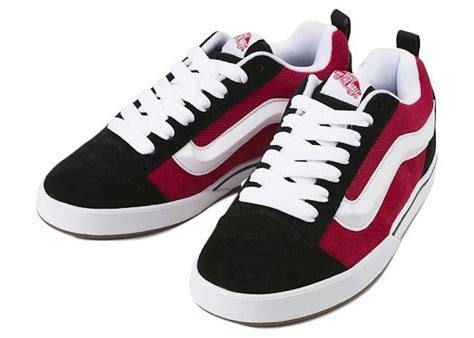 Vans Knu Skool Japan Red Black 2015 Mens Sneakers Gb