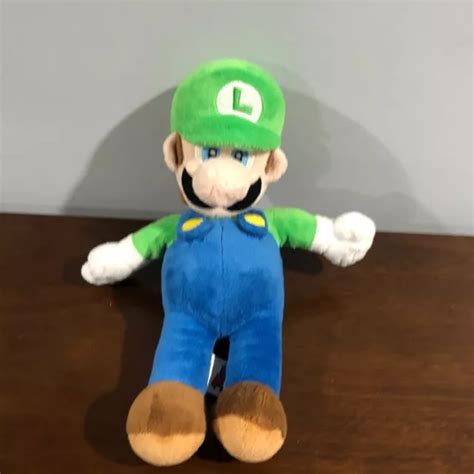 Super Mario Bros Mario And Luigi Plush Stuffed Size 11 12 Unisex Youth