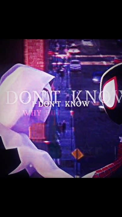Acrossthespiderverseedit Gwenstacy Milesmorales Edit Youtube