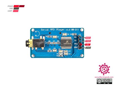 Interfacing YX6300 Serial MP3 Player With Arduino