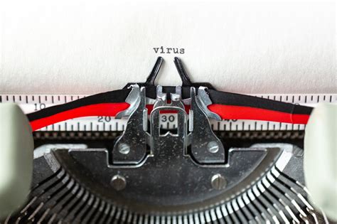 High Res Virus A Typewritten Word Picture — Free Images