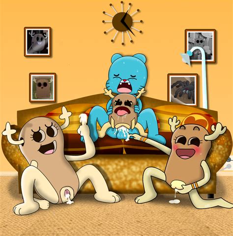 Rule 34 Gumball Watterson Judith Fitzgerald Male Overflow Penny