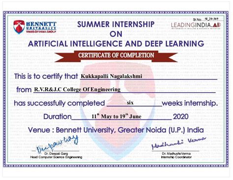 Nagalakshmi Kukkapalli On Linkedin Deeplearning