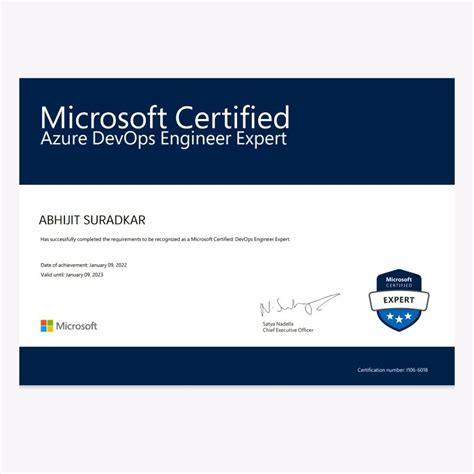 Abhijit Suradkar On Linkedin Micorsoft Devops Azurecertification