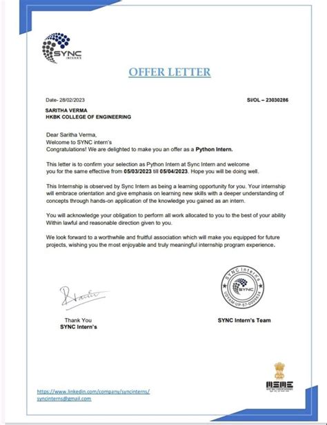 Syncinterns Syncinterns Pythonprogramming Internship Connections