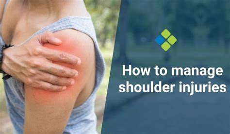 How To Manage Shoulder Injuries