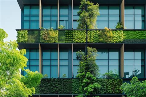 Premium Photo Integrating Green Technology And Iot In Sustainable Architecture