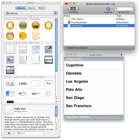 Creating A Navigation Based Ios Iphone Application Using Tableviews Techotopia