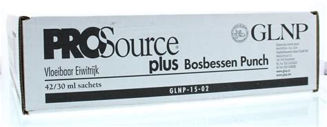 Prosource Plus Bosbessen 42 Sachets Medimart Be 3777322
