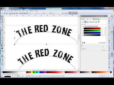 Youtube Inserting Text In Inkscape Tutorials Sendpaas
