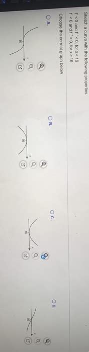 solved sketch a curve with the following properties p