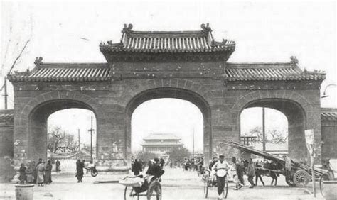 消失的老北京城门——内九外七皇城四 知乎