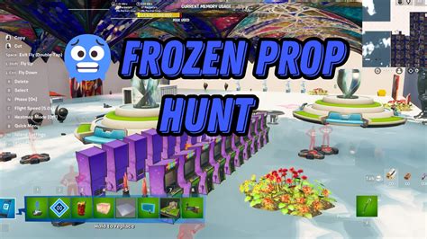 🥶frozen Prop Hunt 0623 9874 3785 By Over1 Fortnite Creative Map Code