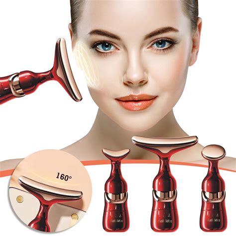 Fankiway Anti 3 In 1 Face Neck Massager Three Purpose Household Beauty