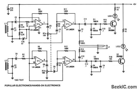 Tracer Receiver Communication Circuit Circuit Diagram