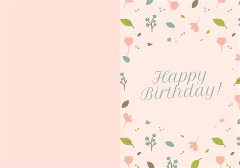 Free Foldable Happy Birthday Card Printable Easy Printables For Everyone