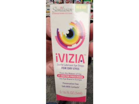 Ivizia Sterile Lubricant Eye Drops 0 16 Fl Oz 5 Ml Ingredients And Reviews