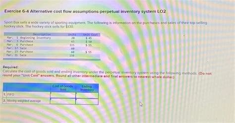 solved exercise 6 4 alternative cost flow