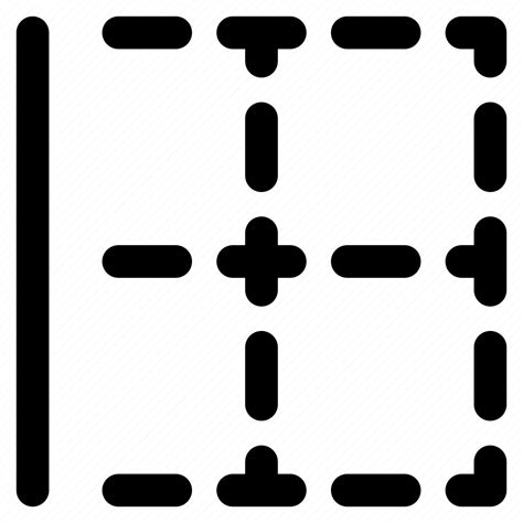 Border Cell Interface Left Spreadsheet Table User Icon Download On Iconfinder