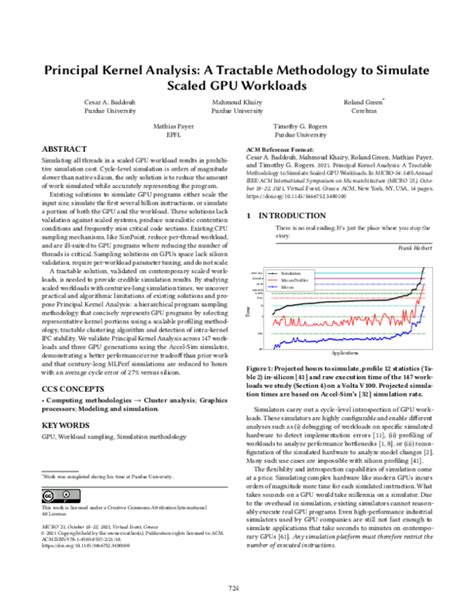 Pdf Principal Kernel Analysis A Tractable Methodology To Simulate