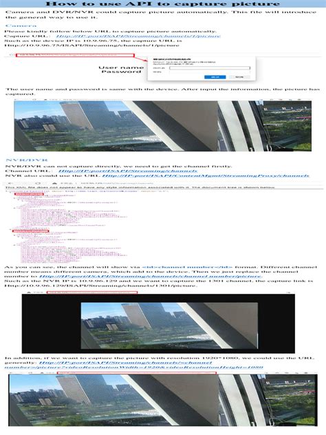 How To Use Api To Capture Picture 1 Pdf Computers