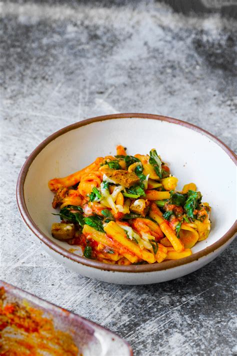 Easy Cheesy Pasta Bake Spinach And Sausage