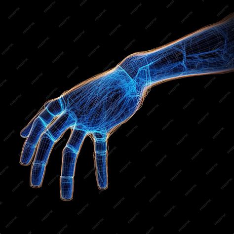 Premium Ai Image Explore Bone Scans Alongside Artificial Intelligence Technology Hand Images