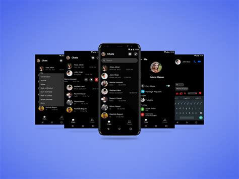 Messenger App Ui Design On Behance