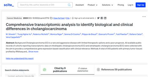 Comprehensive Transcriptomic Analysis To Identify Biological And Clinical Differences In
