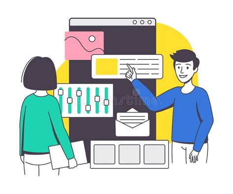 Man And Woman App Dev Professional Developing Software Application For