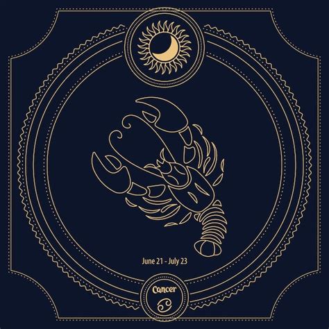 암 별자리 문신 디자인
