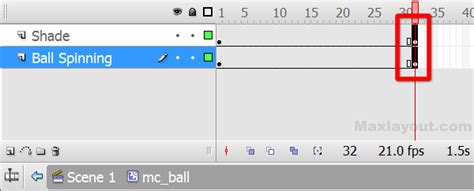 Flash อนิเมชั่นบอลเด้งดึ๋ง Animate Bouncing Ball