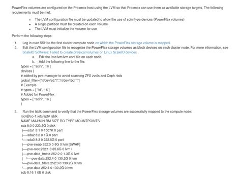 Create A Physical Volume In Proxmox Proxmox Virtual Environment On