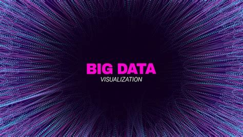 Premium Vector Flow Of Big Data Particles Circular Design