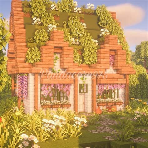 Minecraft Tutorial How To Build A Aesthetic Starter Cottage Artofit